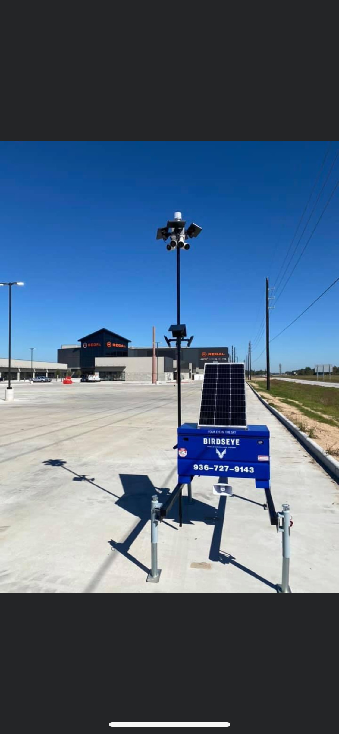 Falcon Job Site Surveillance System - Birdseye Surveillance - Job Site ...